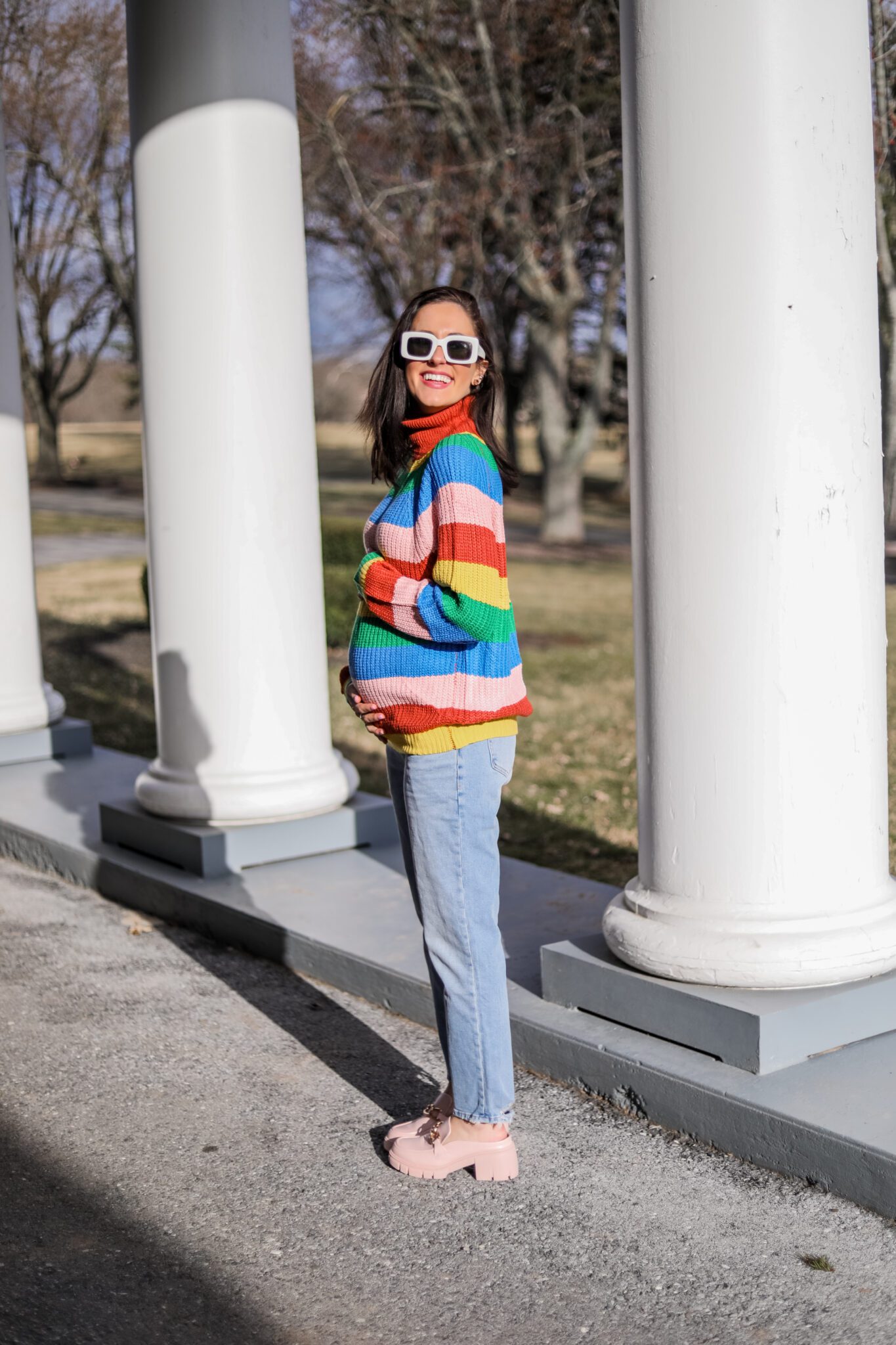 Spring Sweaters Under $50 - Transitional Outfit Idea